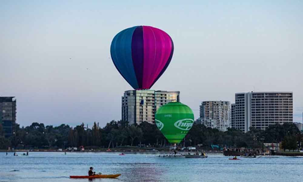 Kanberra'da sıcak hava balonu festivali - Lotus News